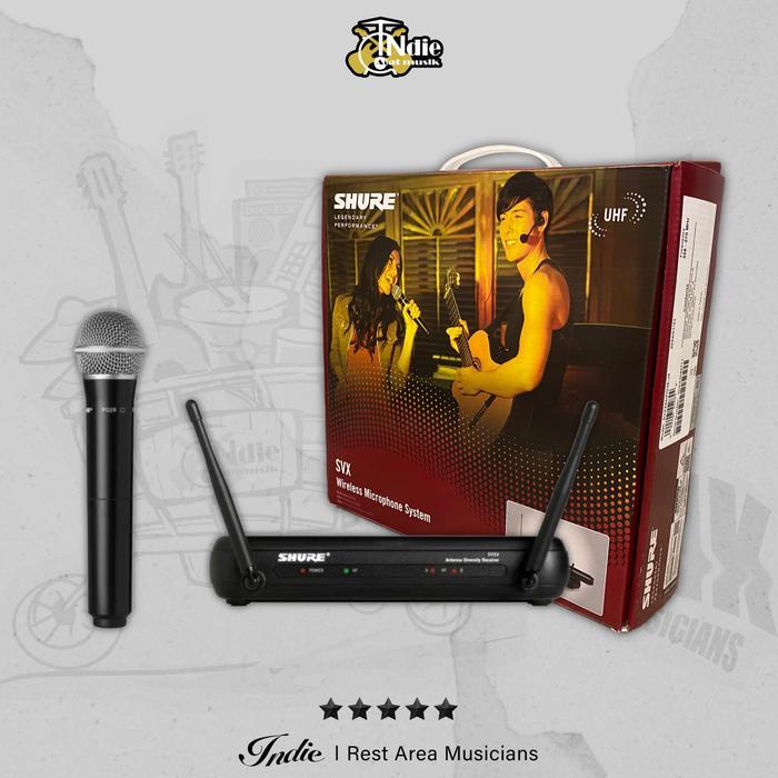 Jual SHURE SVX24A/PG28 SVX 24A / PG 28 Wireless Vocal Microphone ...