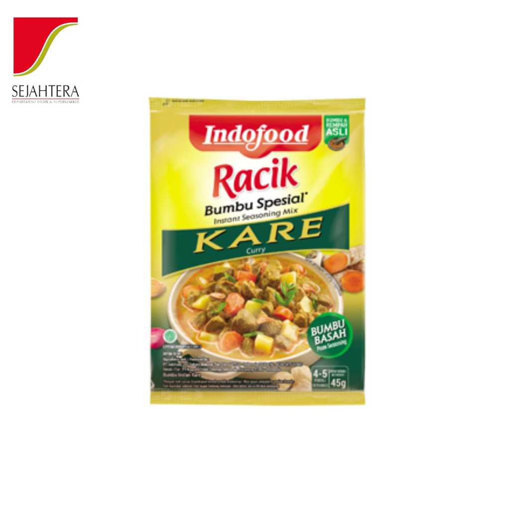Jual INDOFOOD BUMBU RACIK SPESIAL KARE 45gr | Shopee Indonesia
