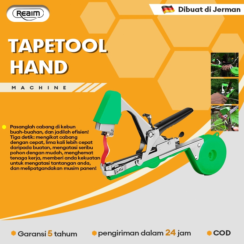 Jual REAIM Hand Tying Machine - Mesin Pengikat Cabang & Lanjaran ...