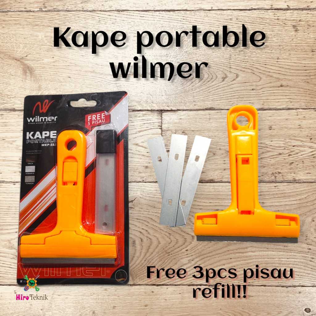 Jual Kape Portable Wilmer / Free 3 Pcs Refill Mata Pisau!! | Shopee ...