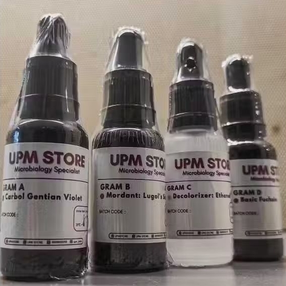 Jual Gram Stain Kit /Gram staining/Cat Gram untuk pengamatan morfologi ...