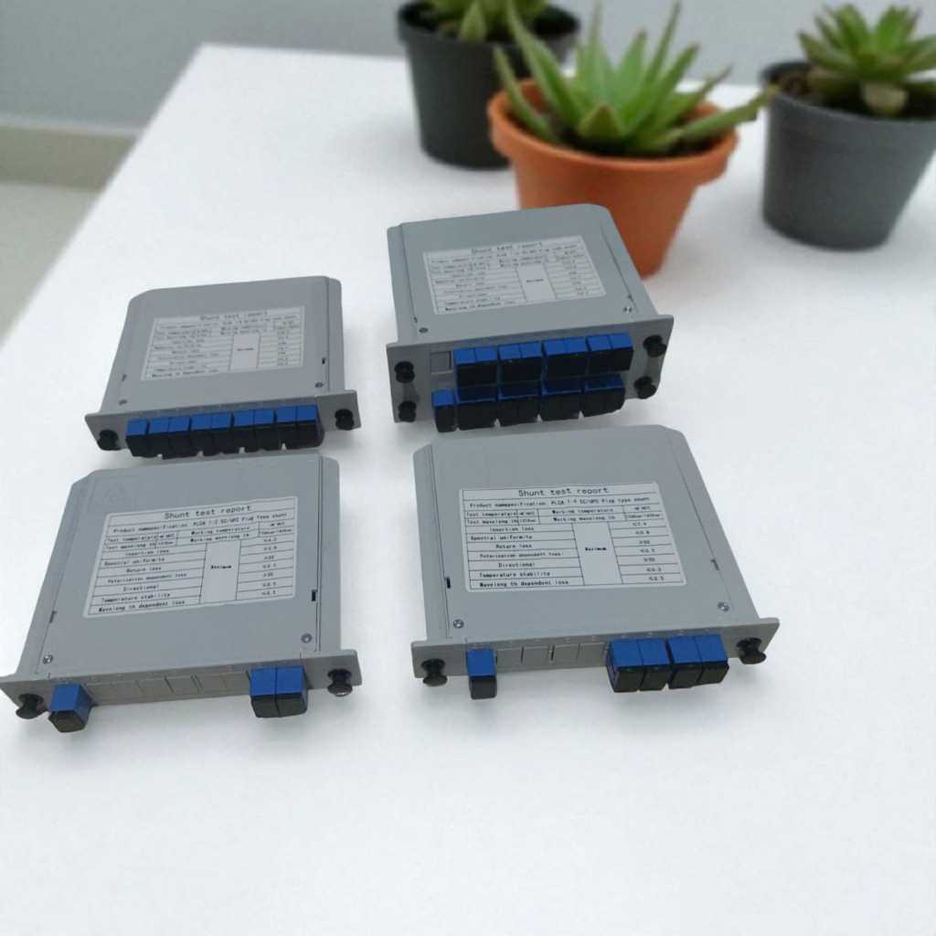 Jual Passive Splitter PLC BOX 1:2, 1:4, 1:8 1:16 FO SC UPC / SC UPC ...