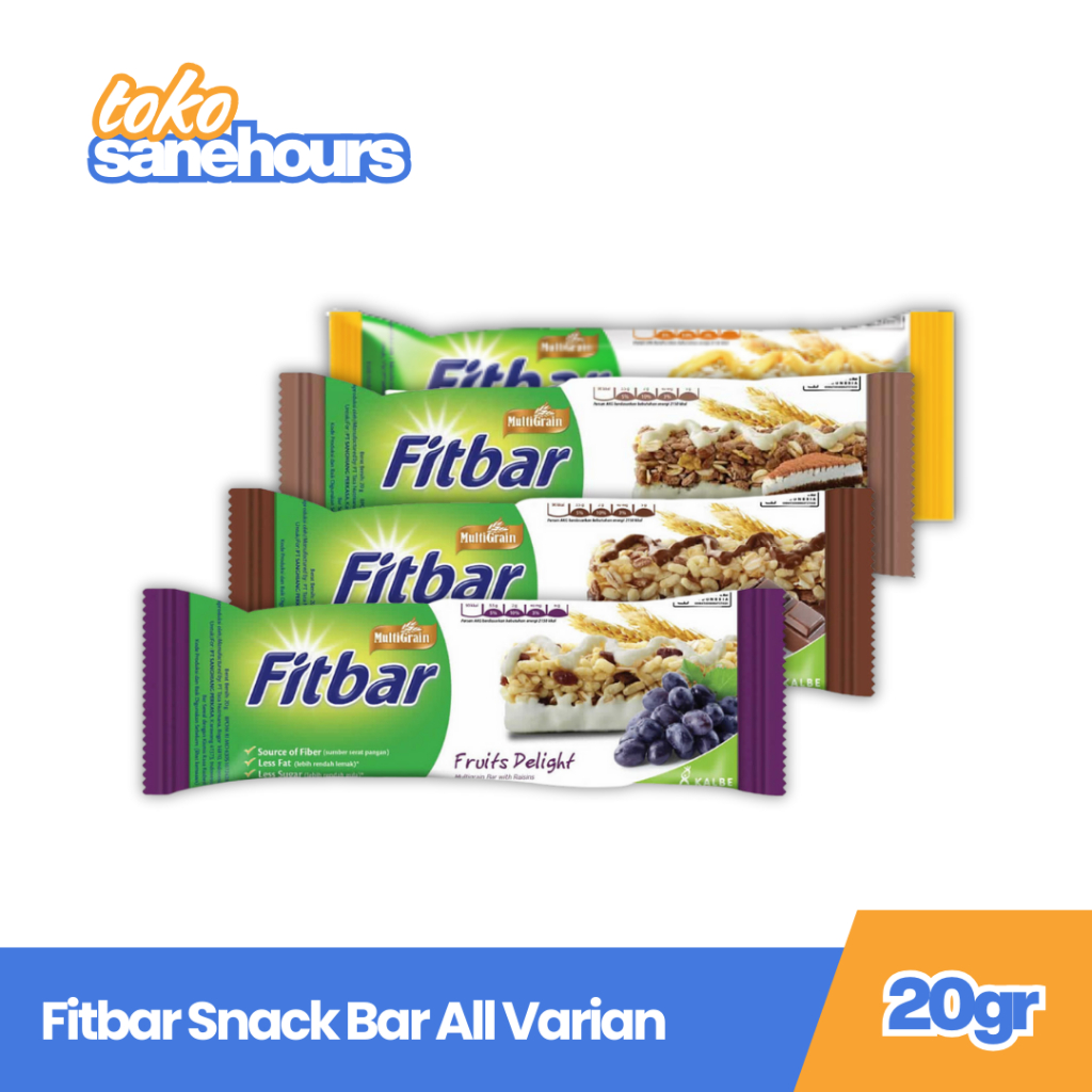 Jual FITBAR Multigrain Cemilan Diet 20gr | Shopee Indonesia