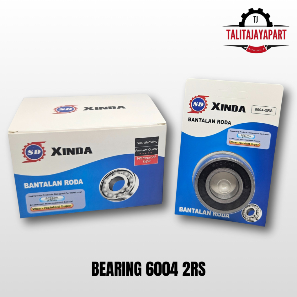 Jual BEARING 6004 2RS XINDA - BEARING LAKER LAHER XINDA 6004-2RS | Shopee Indonesia