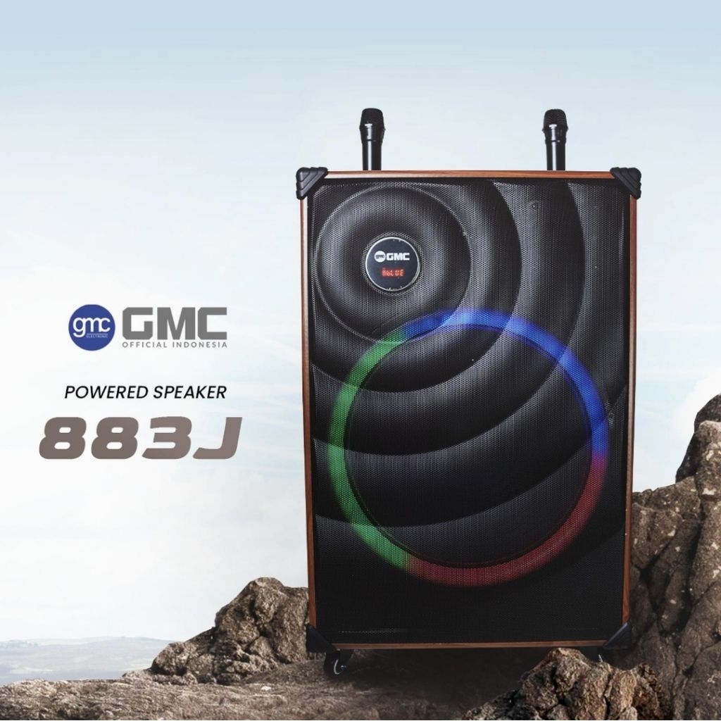 Jual SPEAKER GMC 883J FREE MIC | Shopee Indonesia