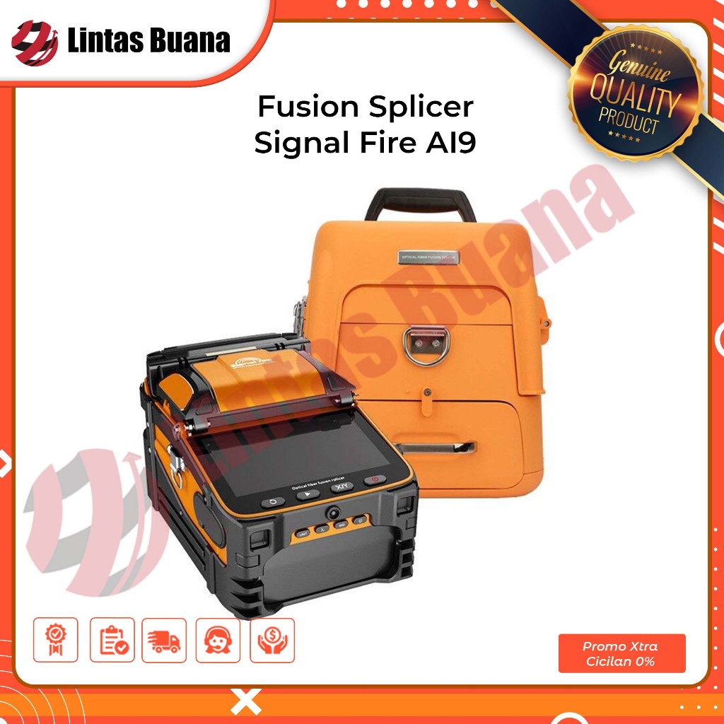 Jual Fusion Splicer Signal Fire Ai9 Fiber Optic 6 Motors / Signal Fire ...