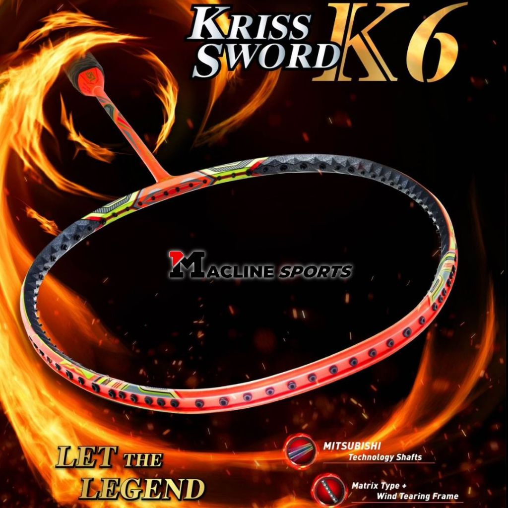 Jual RAKET BADMINTON VS VENSON KRISS SWORD K6 SERIES / ORIGINAL VSE ...