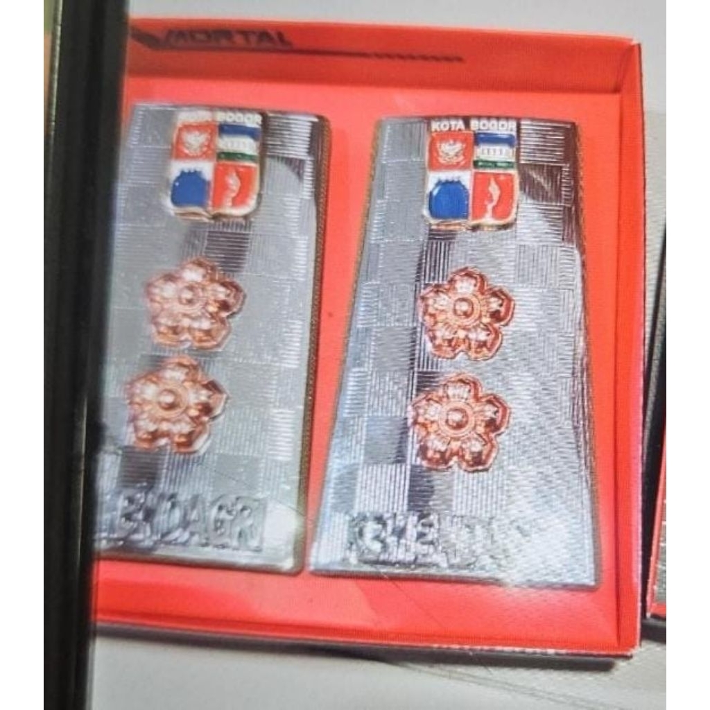 Jual PANGKAT PDU & PDH LURAH TERBARU BUNGA 2 KEMENDAGRI LOGO KOTA BOGOR ...