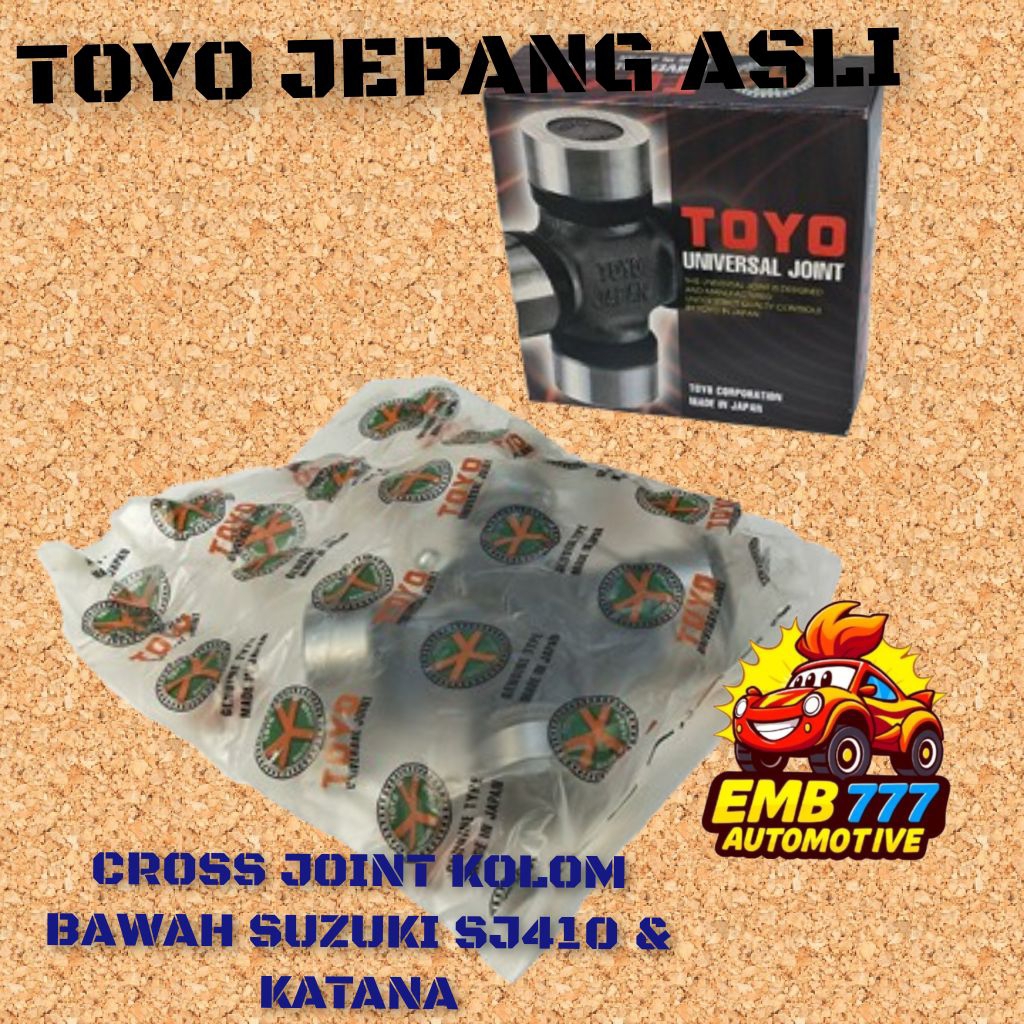 Jual CROSS JOINT SETIR STEER KOLOM BAWAH SUZUKI SJ410 KATANA TOYO ...