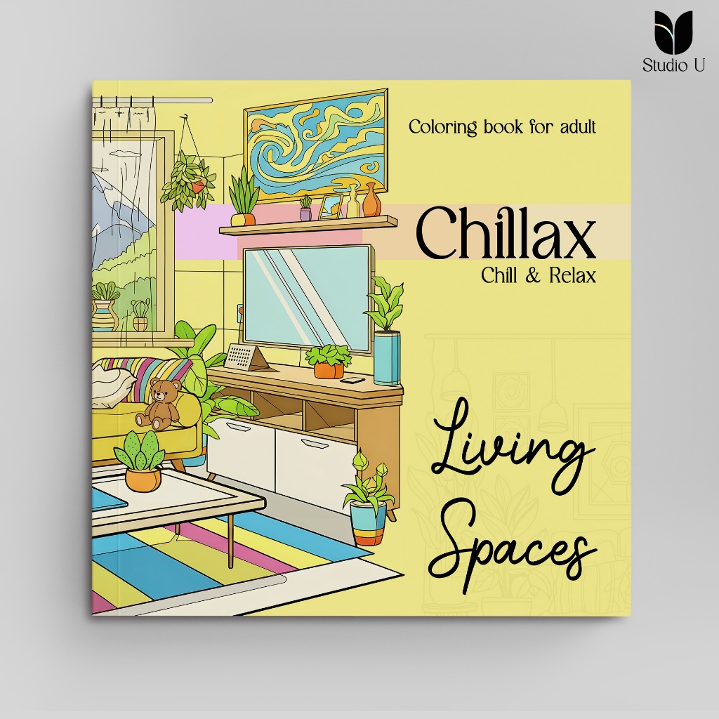 Jual Adult coloring book CHILLAX buku mewarnai - Vol #2 - Desain ...