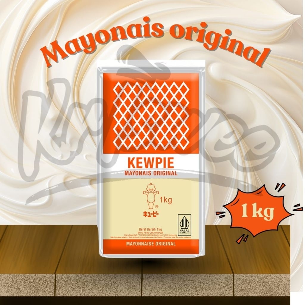 Jual Kewpie Mayonaise Original 1 kg - Selai Mayonaise Kewpie Asli ...