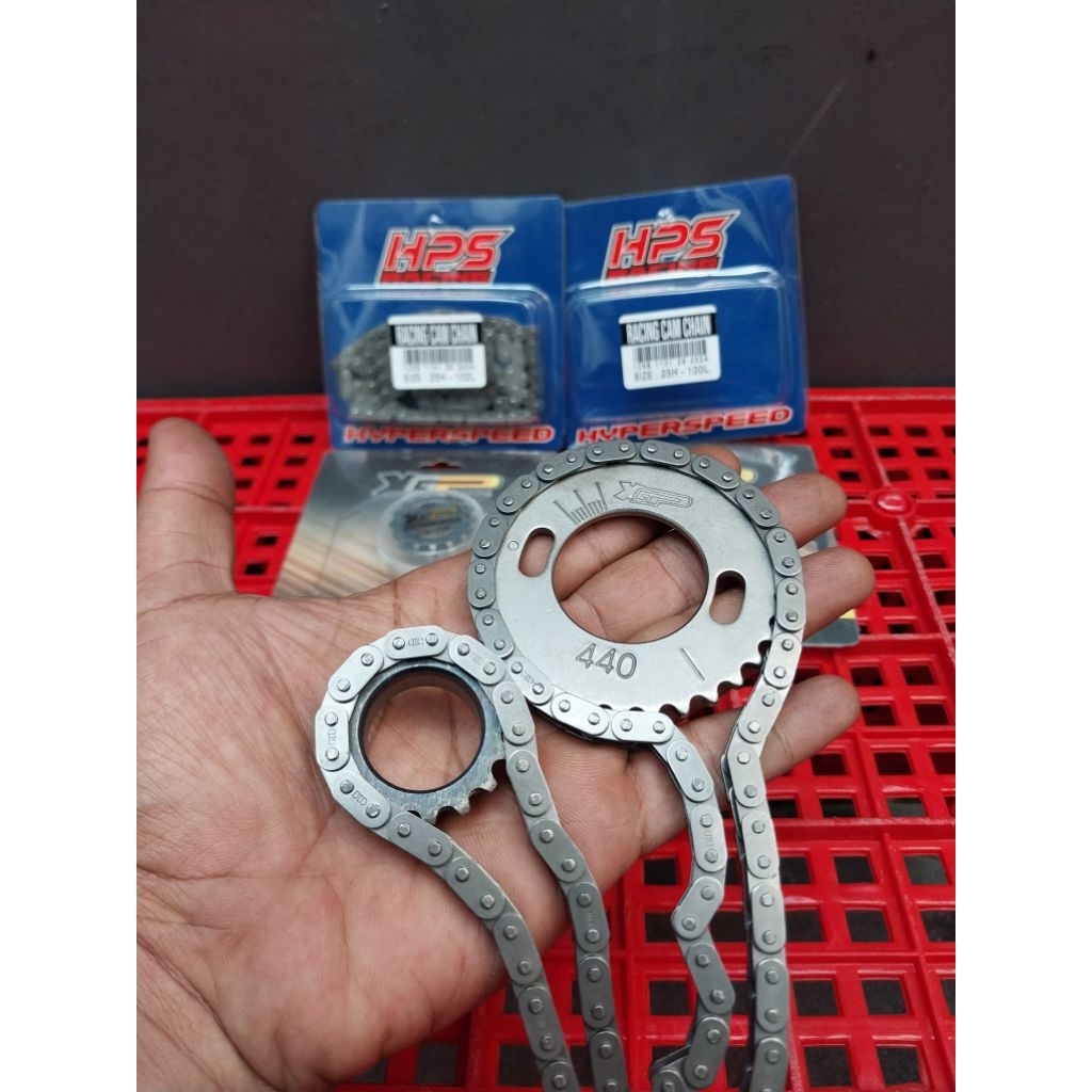 Jual rantai kamprat gl series 100 102 model kaze kamprat gl pro gl max ...