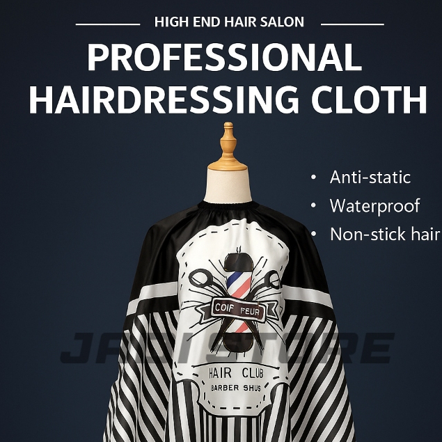 Jual Rhodey Kain Kip Barber Shop Apron Alas Pangkas Rambut Potong ...