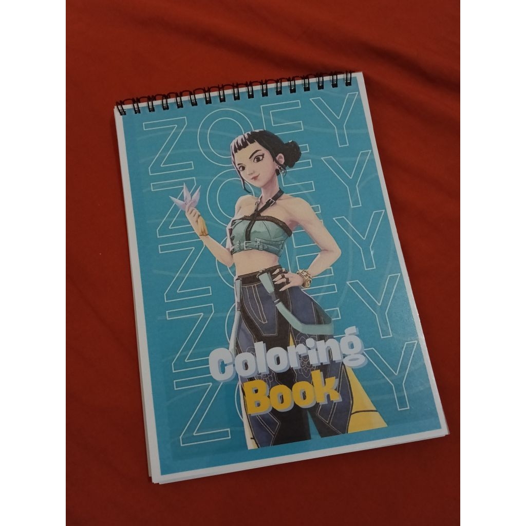 Jual 20 Hal Rumi Mira Zoey Huntrix Kpop Demon Hunter Coloring Book ...