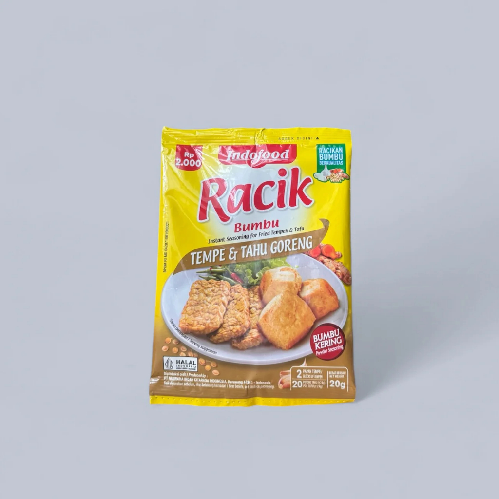Jual Bumbu Racik Indofood Tempe & Tahu Goreng 20 gr | Shopee Indonesia