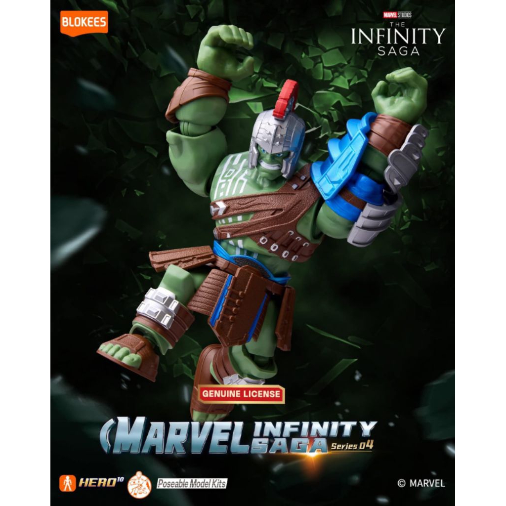 Jual blokees marvel infinity saga vol 4 hulk gladiator hijau | Shopee ...