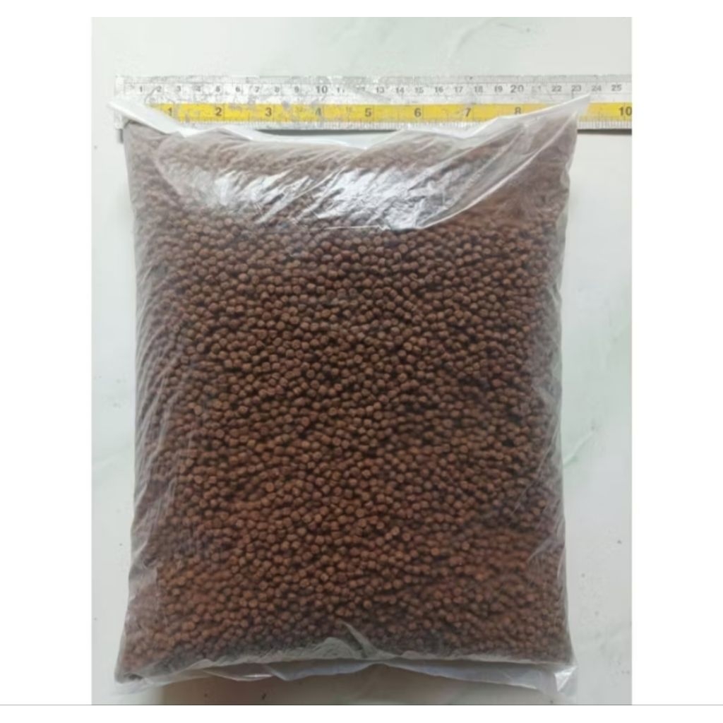 Jual pelet ikan lele 1kg reepack| pelet ikan tuna mujaer nila| Pakan ...
