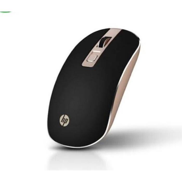 Jual MOUSE HP S4000 WIRELESS SILENT KLIK | Shopee Indonesia