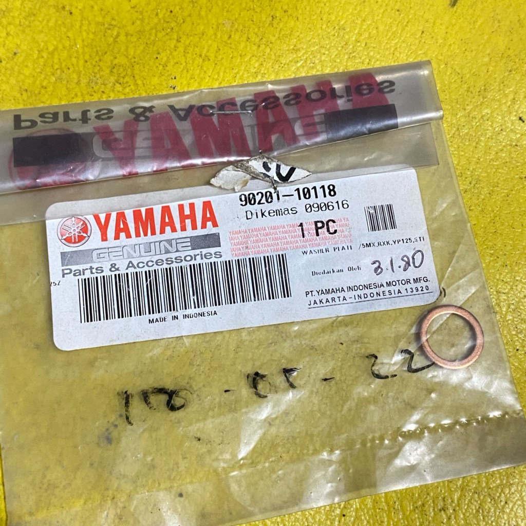 Jual ring tembaga selang master rem yamaha Fizr Rx king original YGP ...