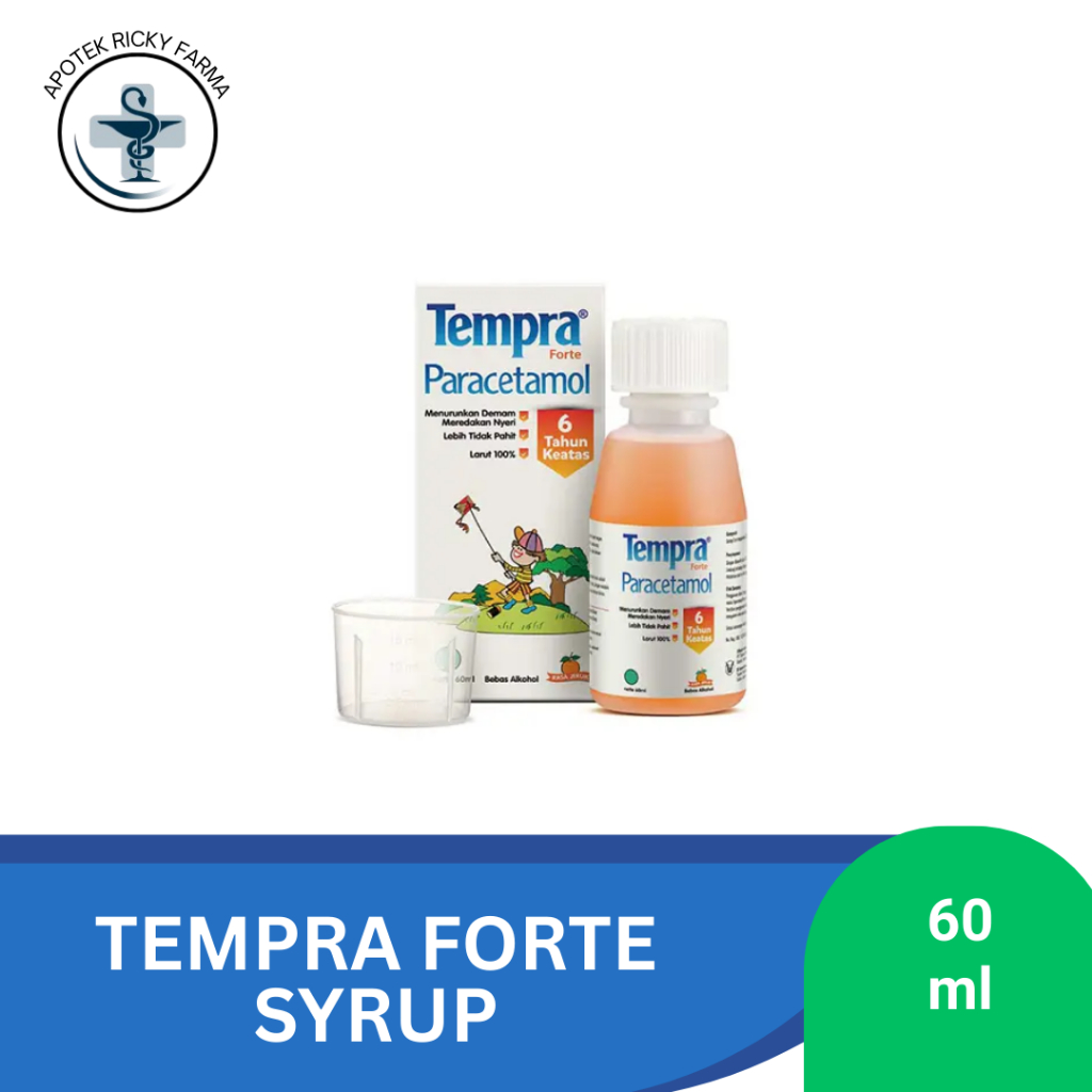Jual TEMPRA FORTE 60 ML / PARACETAMOL | Shopee Indonesia