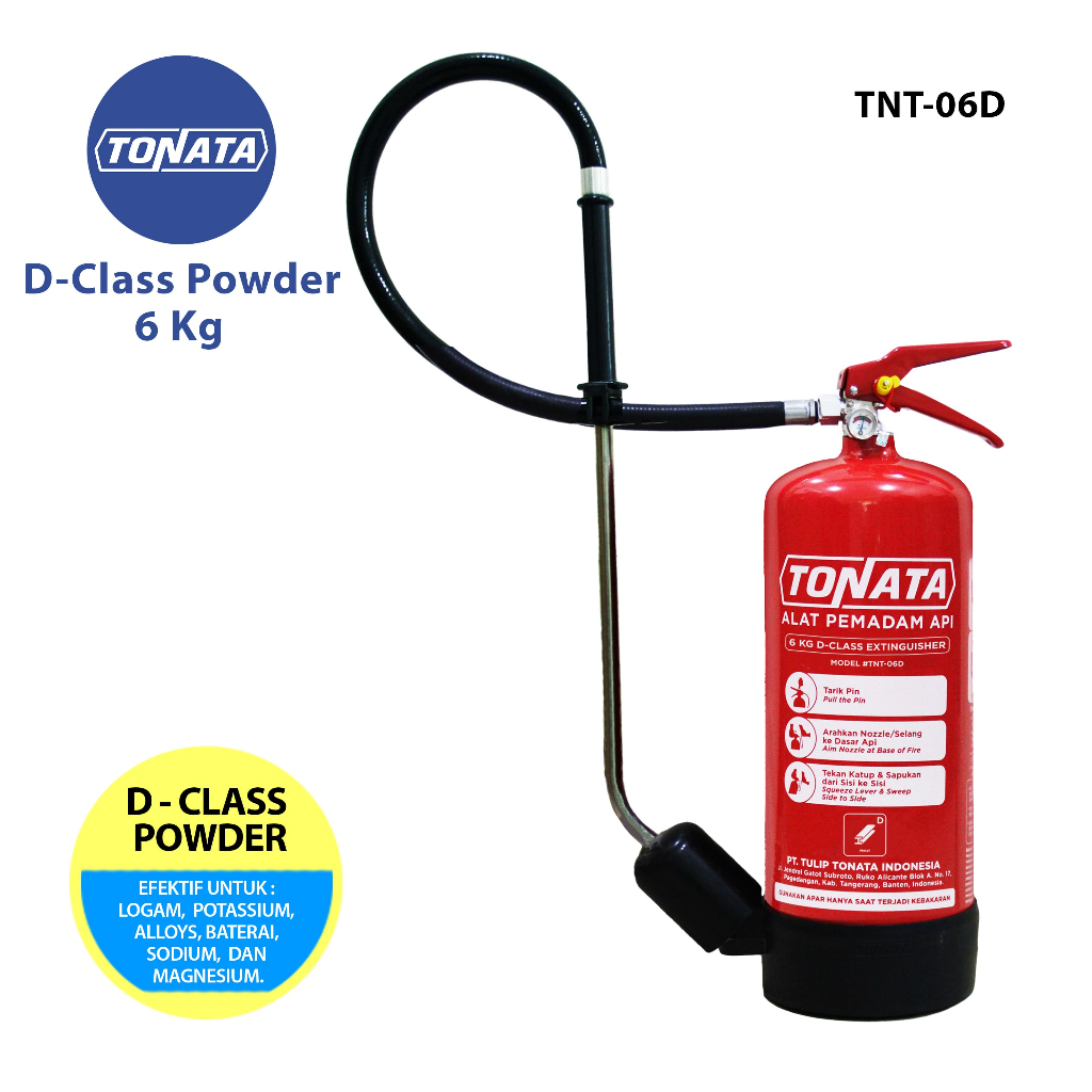 Jual Tonata APAR D-Class Powder 6Kg | Shopee Indonesia