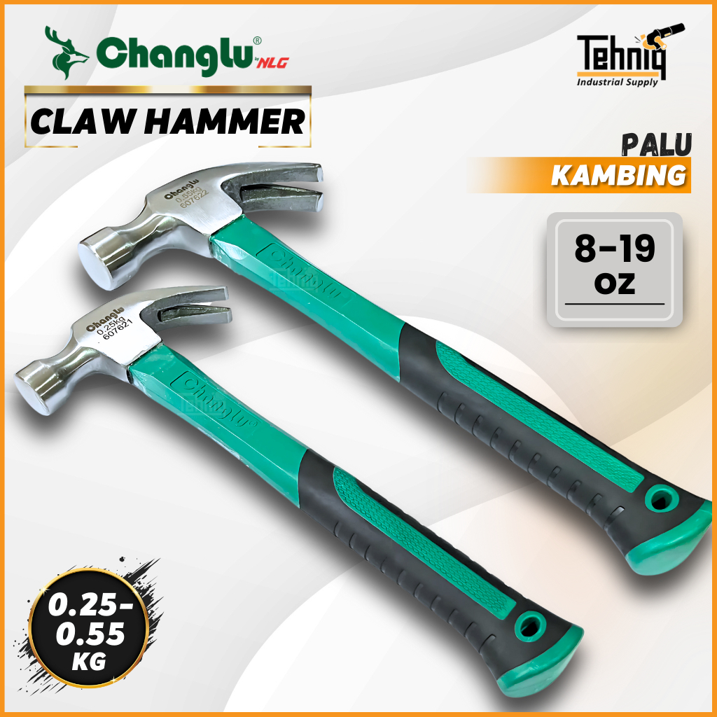Jual Changlu Claw Hammer Palu Kambing 2 Ukuran Untuk Besi dan Paku ...