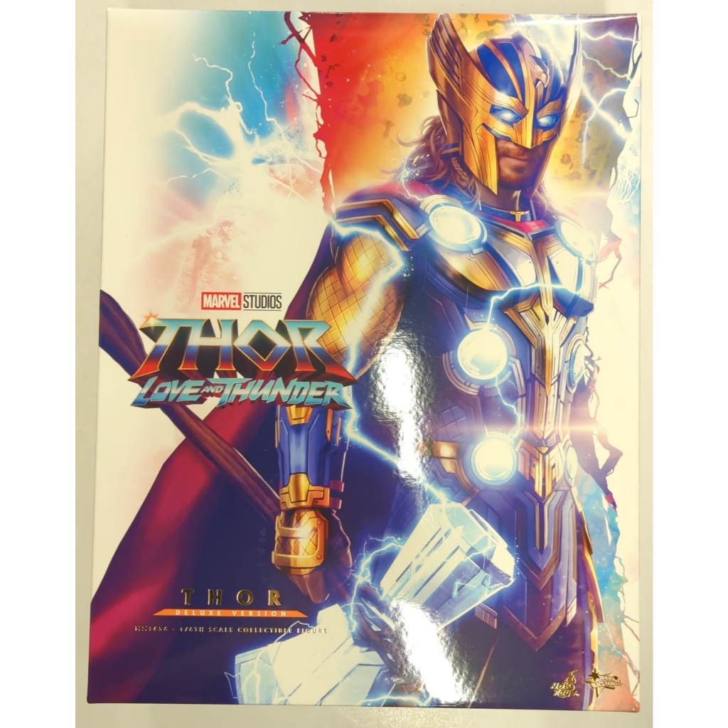 Jual Hot Toys MMS 656 Thor Love And Thunder - Thor (Deluxe Version ...