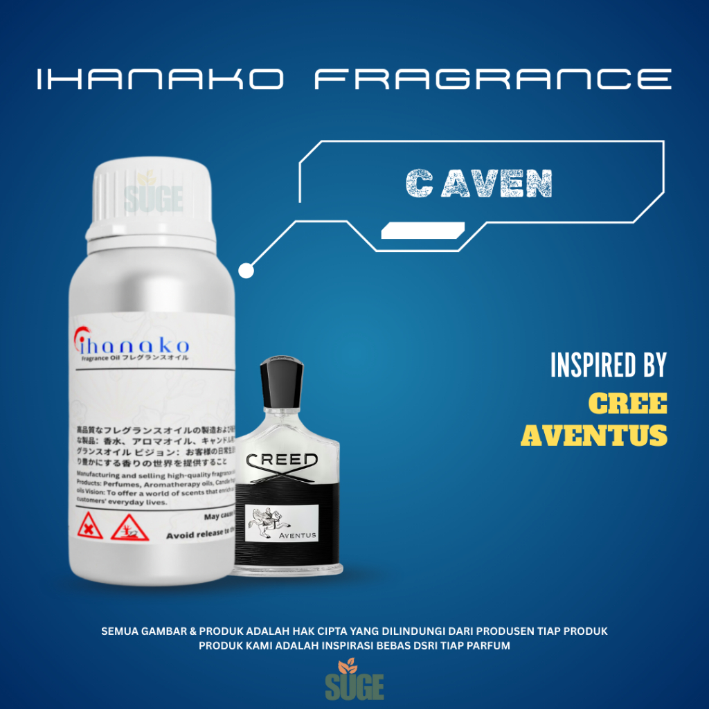 Jual C AVEN - CR3ED ADVENTUS | BIBIT PARFUM MURNI IHANAKO FRAGRANCE ...