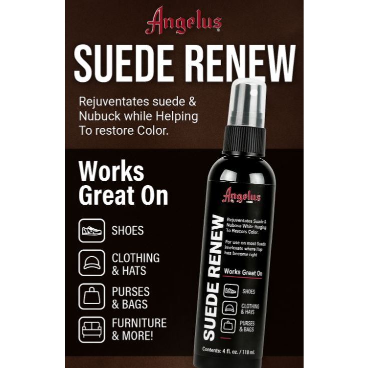 Jual Angelus Suede Renew Spray 118ml – Pembersih & Peremaja Suede ...
