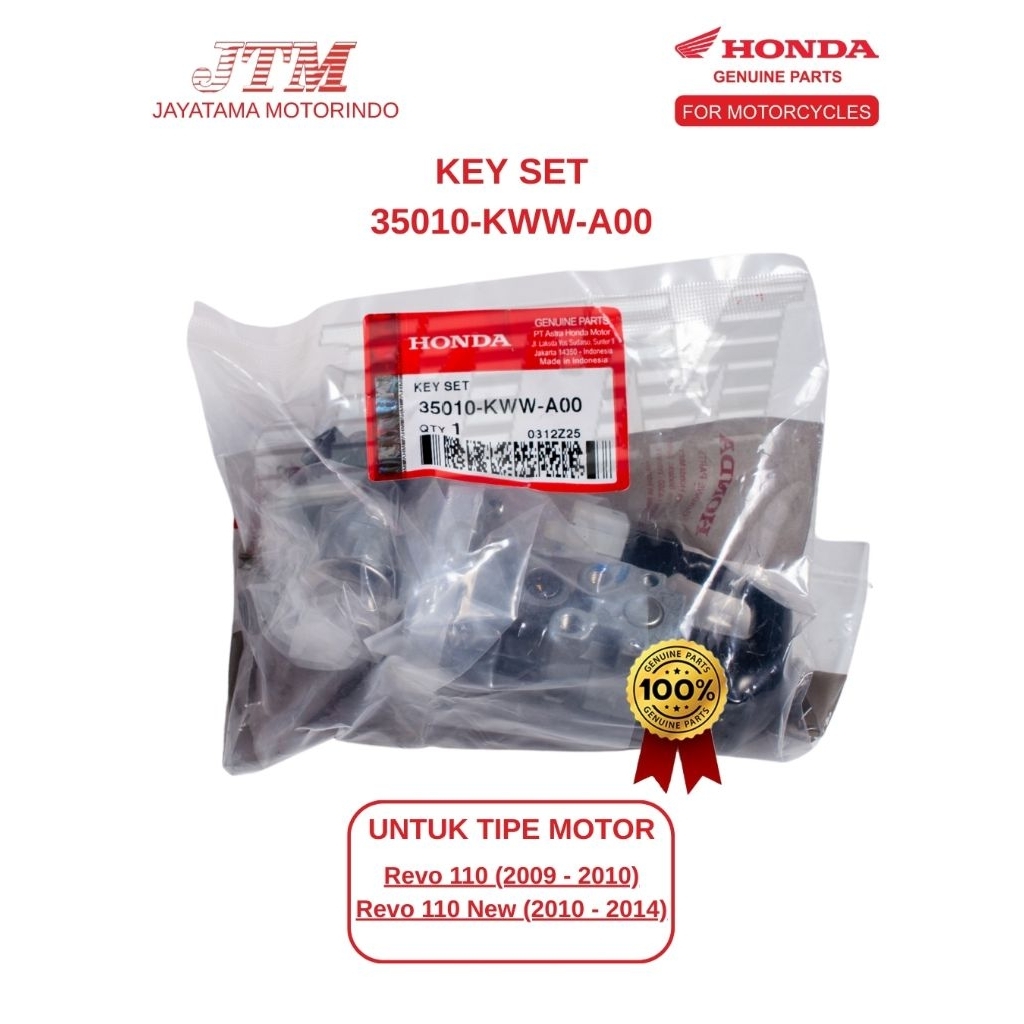 Jual KUNCI KONTAK SET ABSOLUTE REVO CW 35010-KWW-A00 | Shopee Indonesia
