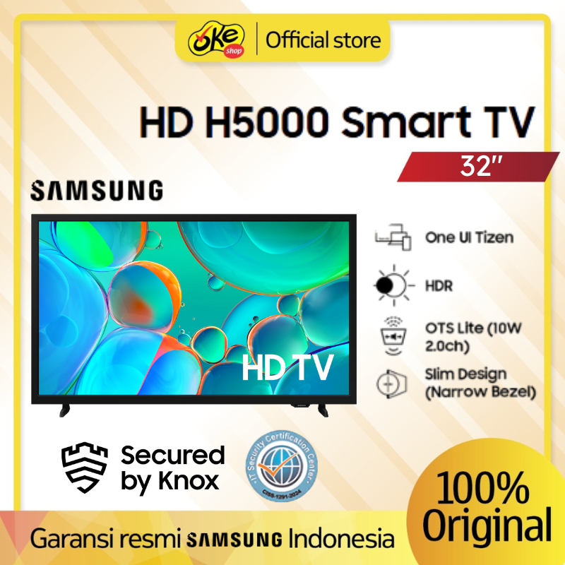 Jual Samsung 32H5000 Smart TV 32 inch H5000 HD UA32H5000 - Garansi ...