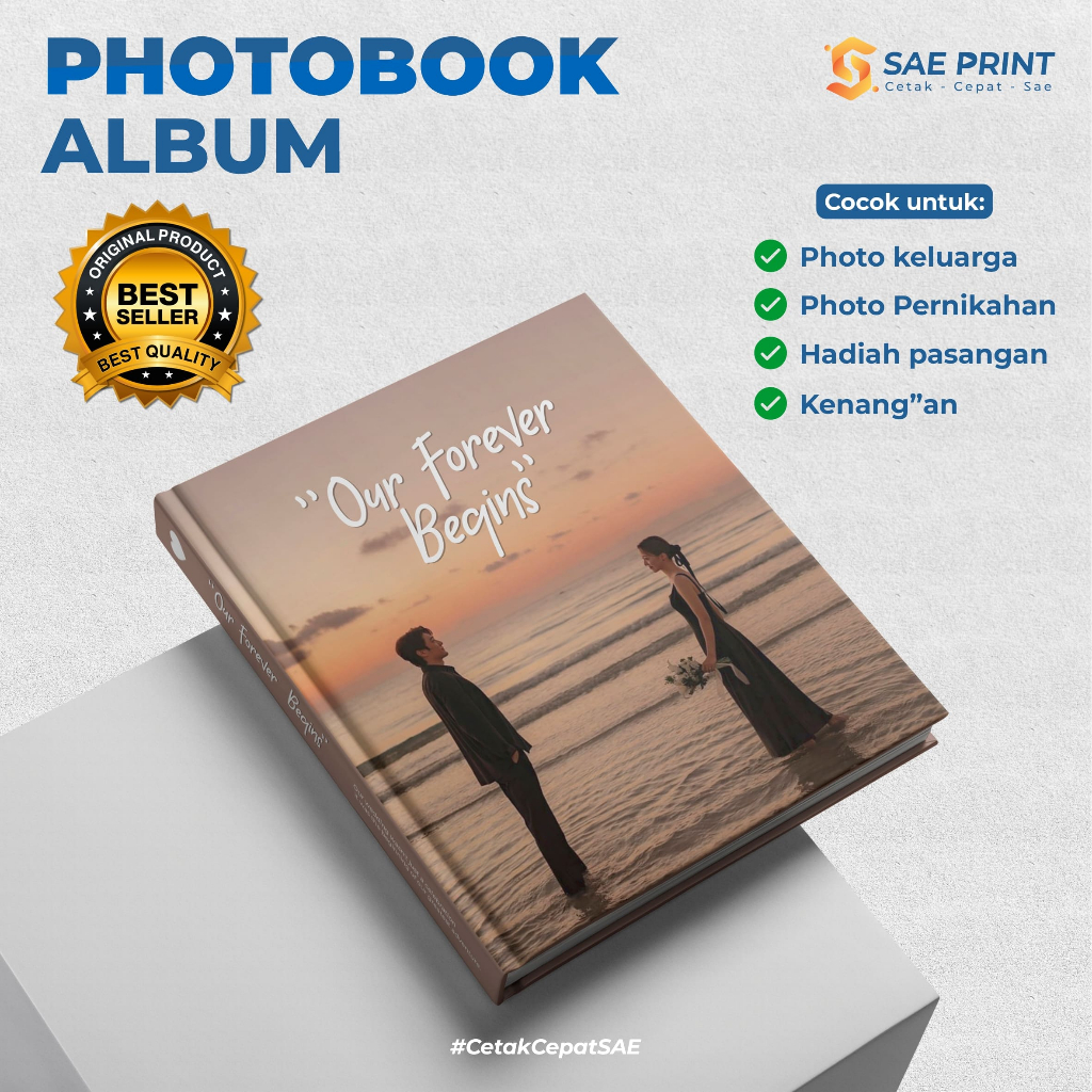 Jual Photobook Album Custom | Photo Album | A4 / 20 x 20 cm / A5 ...