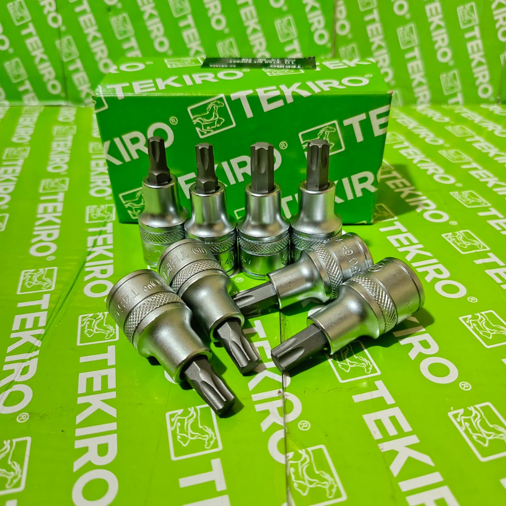 Jual TEKIRO Star Bit Socket T40/T45/T50 Drive 1/2 Inch / Mata Sock Bintang T40/T45 Dan T50 mm ...