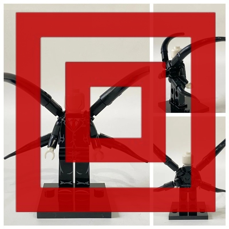 Jual Halloween Urban Legend Slenderman Slender Man Action Figure Mini ...