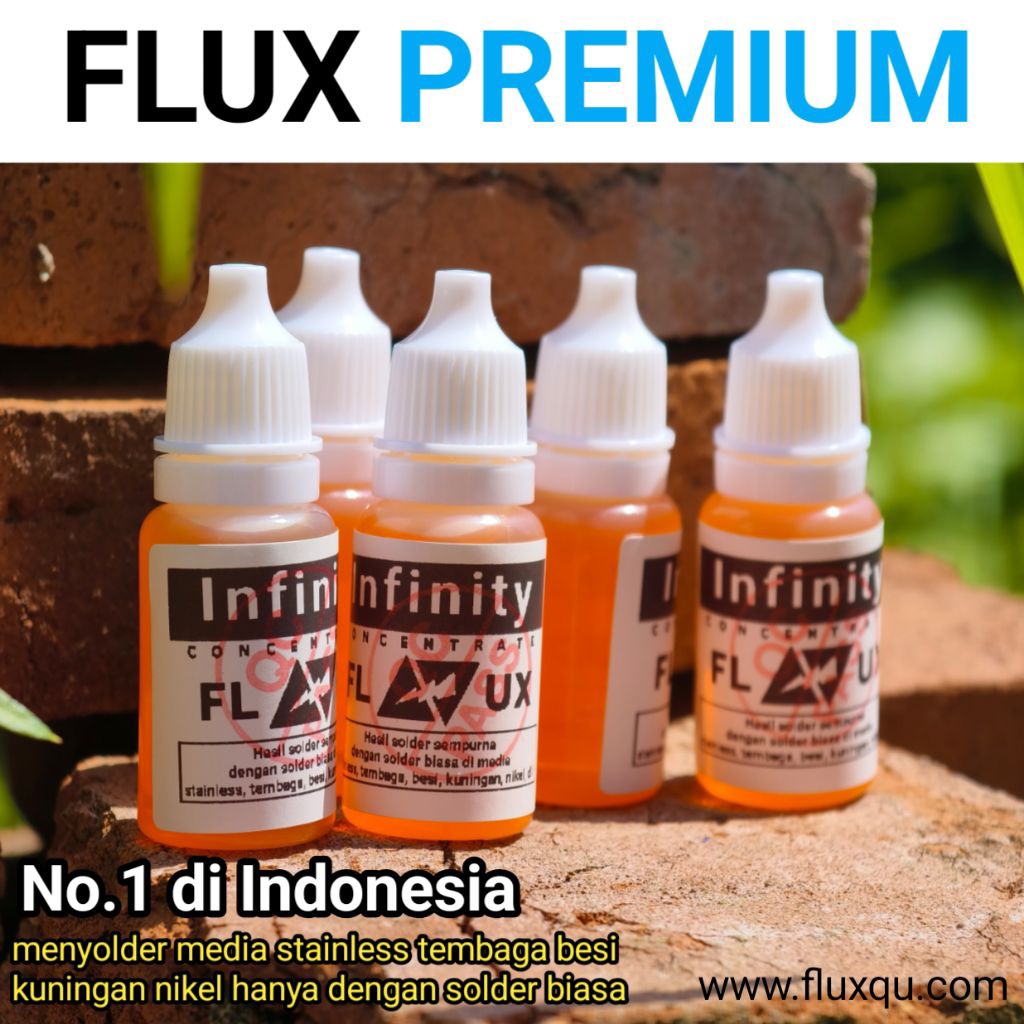 Jual FLUX NO.1 UNTUK STAINLESS DLL INFINITY FLUX | Shopee Indonesia