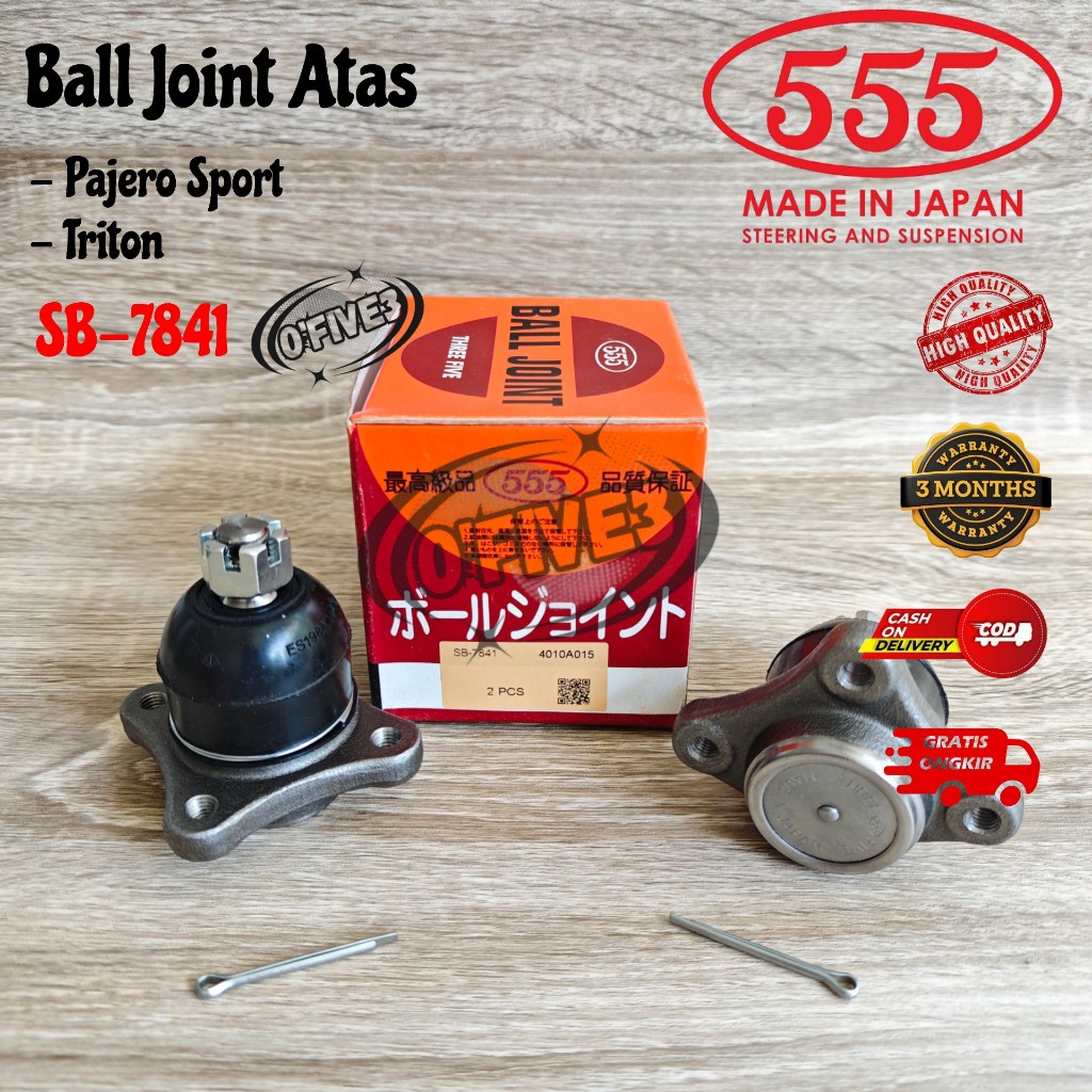 Jual 555 Ball Joint Up Atas Mitsubishi Pajero Sport / Triton Strada ...