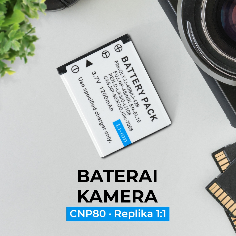 Jual Baterai Kamera CASIO NP-80 NP-82 FUJIFILM NP-45 NP-45A KODAK KLIC-7006 NIKON EN-EL10 ...