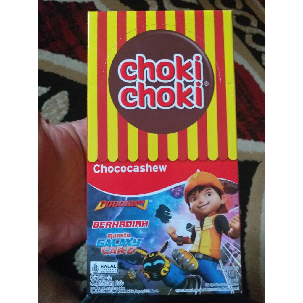 Jual choki-choki box isi 20 pcs (tanpa kartu hadiah). exp 08 2026 ...