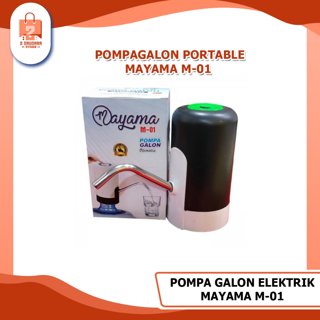 Jual Pompa Galon Mayama M-01 - Pompa Air Otomatis Baterai Lithium ...
