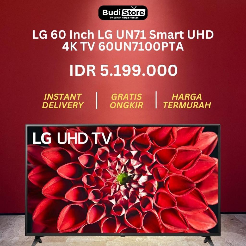 Jual LG 60 Inch LG UN71 Smart UHD 4K TV 60UN7100PTA | Shopee Indonesia