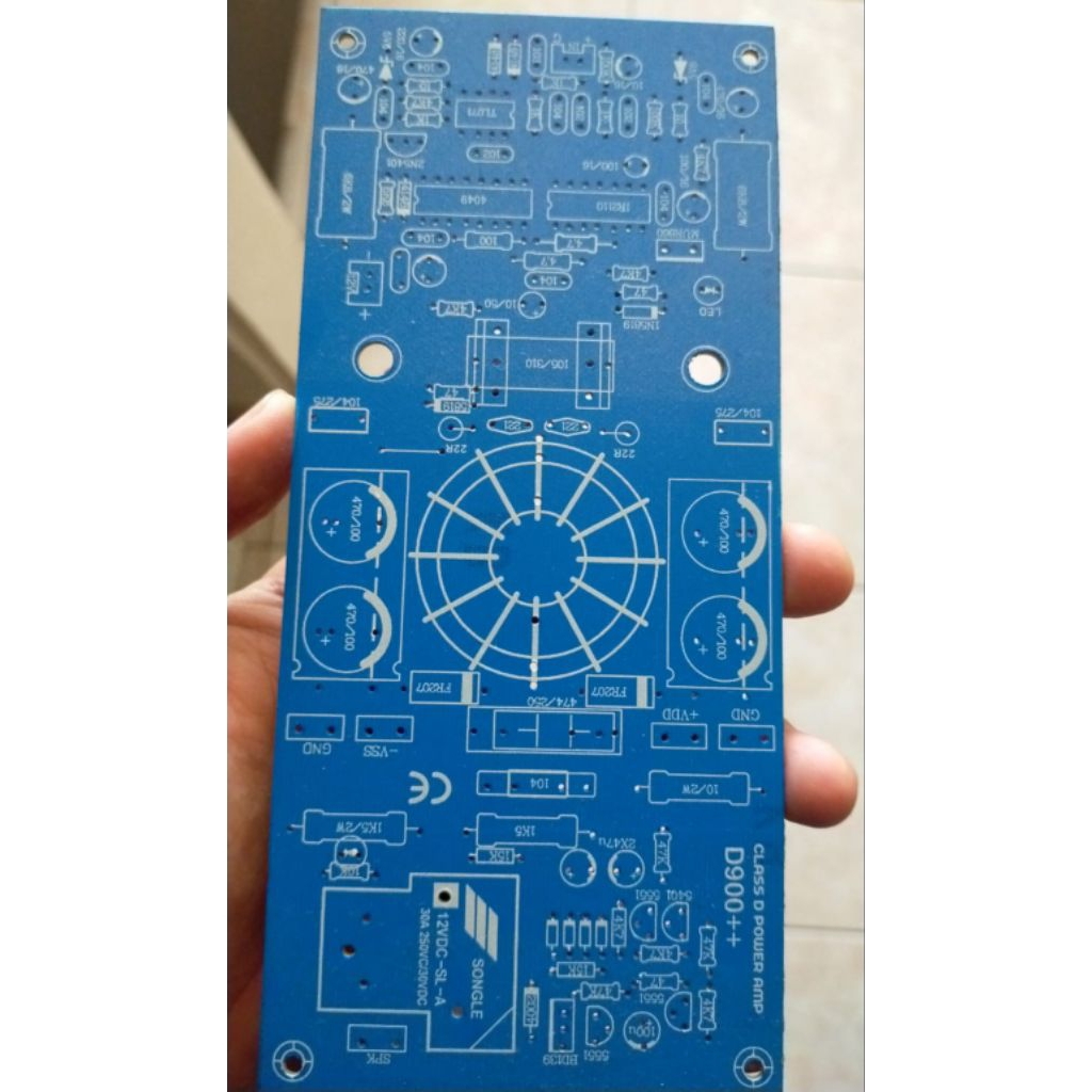 Jual PCB D900++ CLASS D AMPLIFIER FIX | Shopee Indonesia