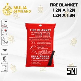 Jual Fire Blanket / Selimut Anti Api 1.2mx1.2m SNI | Shopee Indonesia