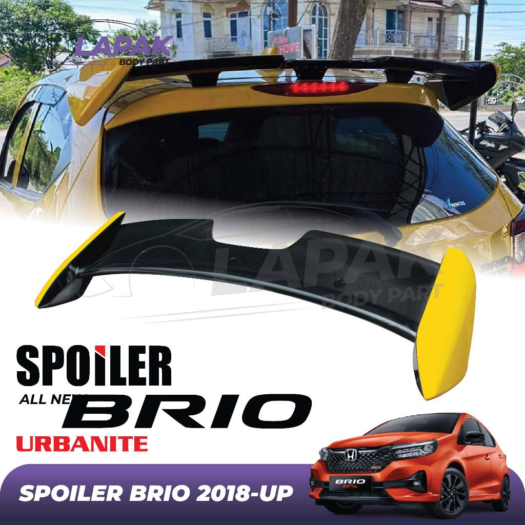 Jual Spoiler Urbanite All New Brio 2018-2025 Rear Spoiler Original ...