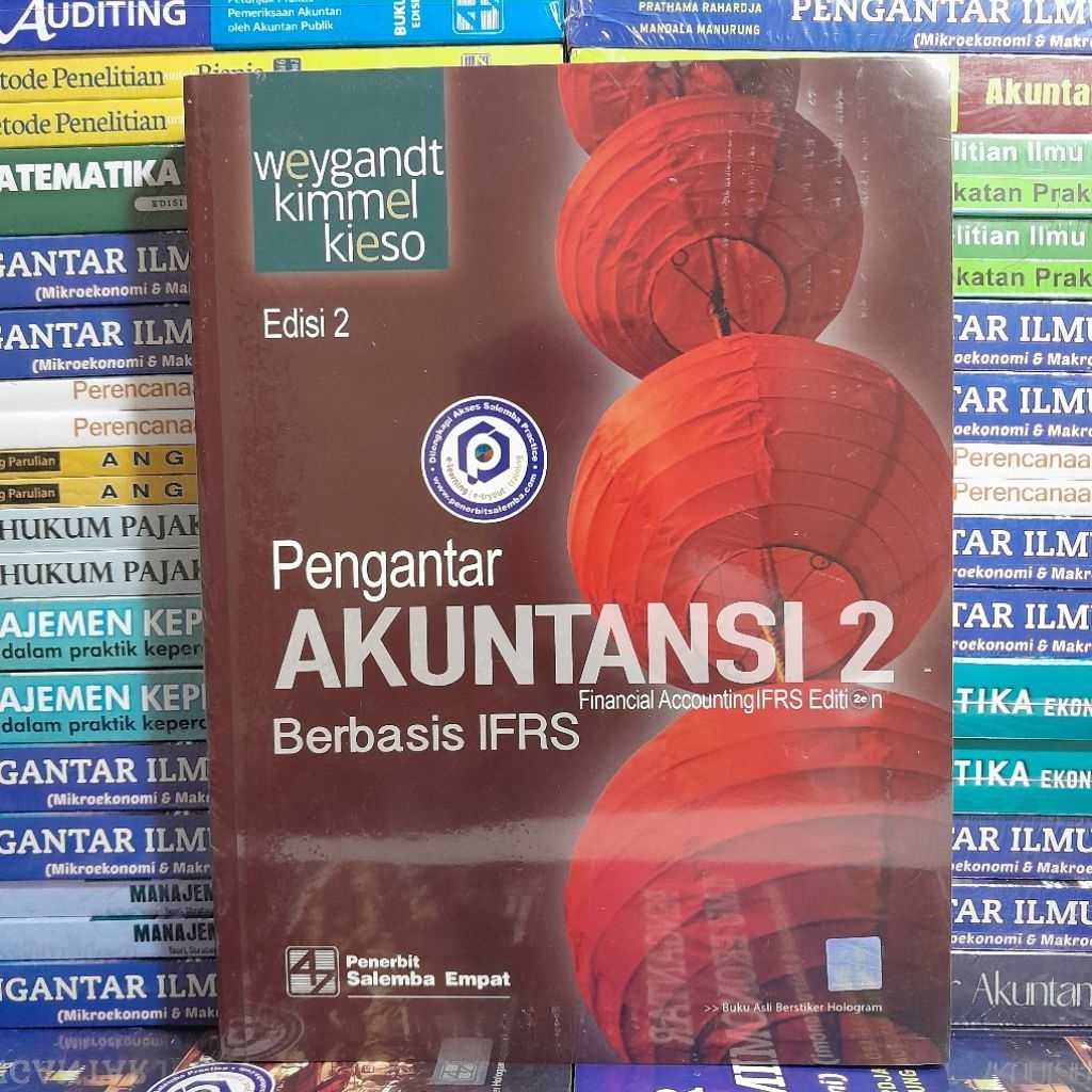 Jual Buku Original Pengantar Akuntansi Berbasis IFRS 2 Edisi 2 Kieso Weygandt #PENERBIT SALEMBA ...