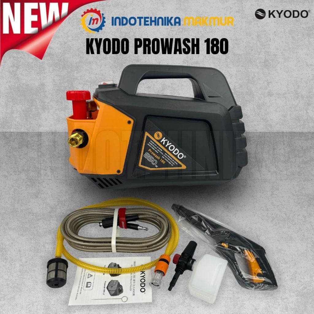 Jual Kyodo Prowash 180 Jet Cleaner High Pressure Cleaner 20-180 BAR ...