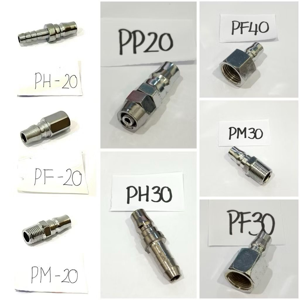 Jual TAIWAN Quick coupler jantan MALE pf20 ph20 pm20 pp20 PF30 PM30 ...