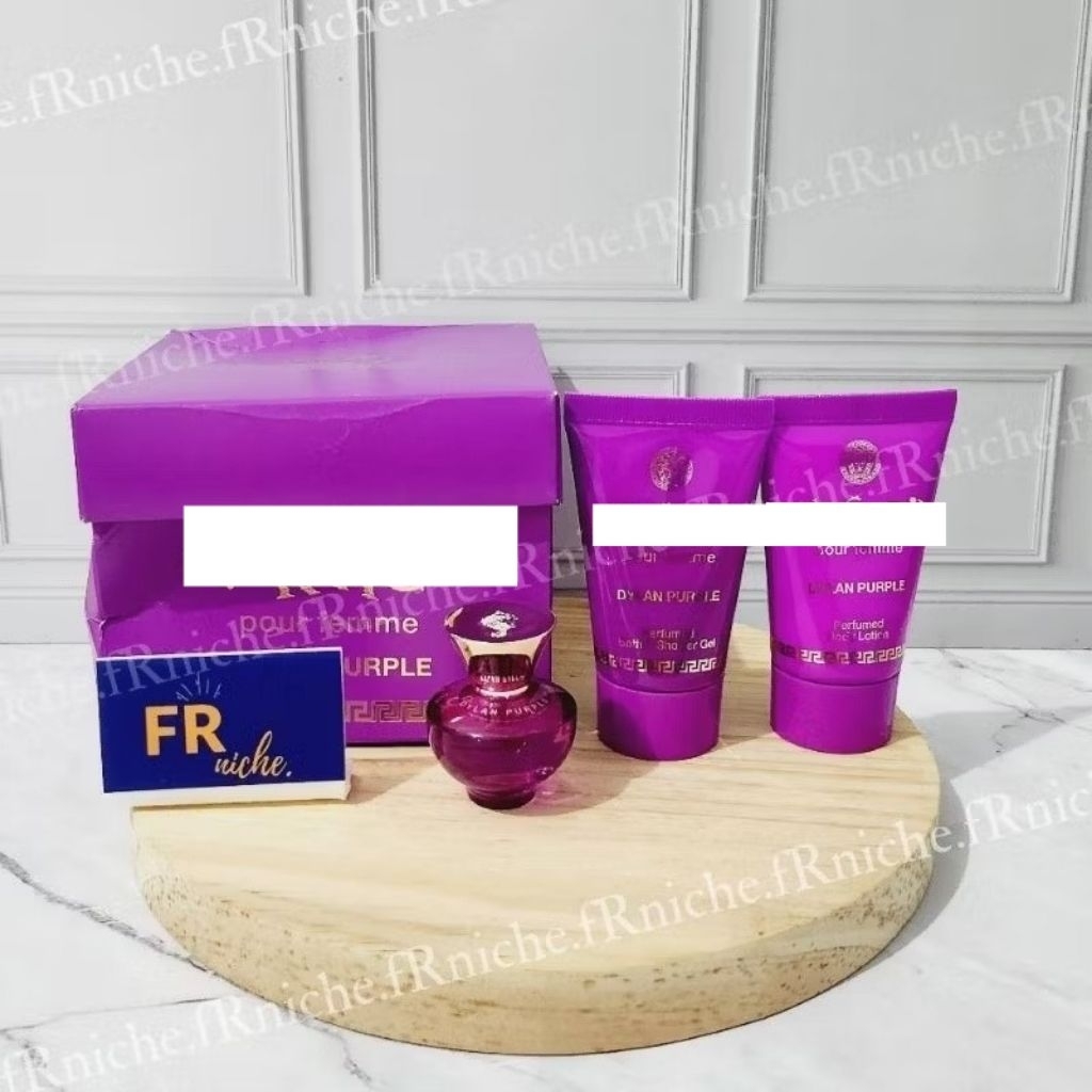 Jual dylan purple edp 5ml miniature+lotion 25ml+showergel 25ml | Shopee ...