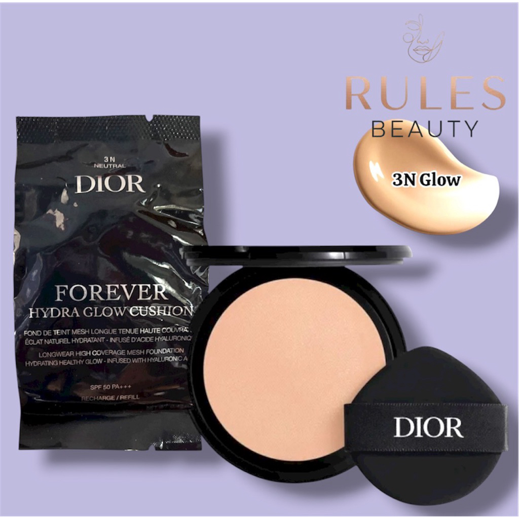 Jual Dior Forever Hydra Glow Cushion SPF 50 PA+++ Shade 3N - Refill ...