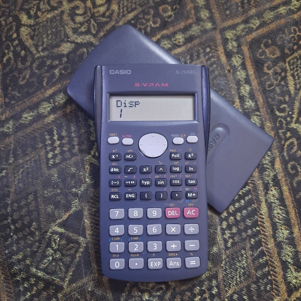 Jual Casio fx-350MS Scientific Calculator bekas fungsi normal | Shopee ...