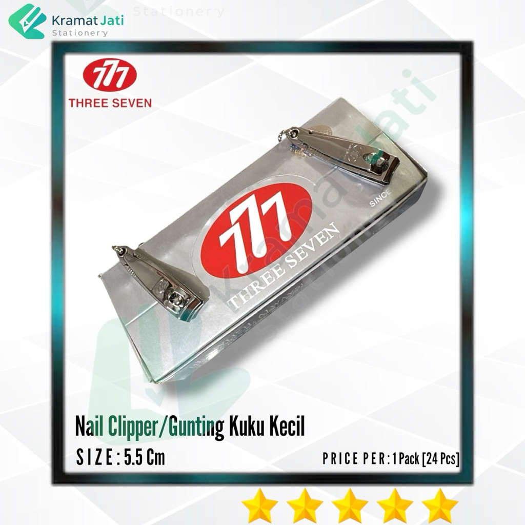 Jual Gunting Kuku Kecil Rantai 777 Isi 24 Pcs (1 Pack) | Shopee Indonesia
